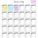 Book a Day Printable Tracker / Daily Book Tracker / Book a Day ...