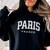 Paris France Hoodie, Paris Sweatshirt, Vacation Hoodie, Vintage Look ...