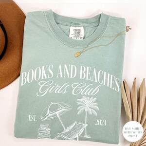 Custom Color Book Club Shirt, Book Lover Shirt, Bookish Shirt, Girlhood ...