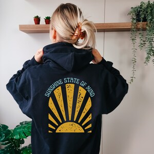 Sunshine Hoodie, Coastal Sweatshirt, Cute Oversized Hoodie, Girls ...