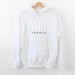 Paris France Hoodie, Paris Sweatshirt, Vacation Hoodie, Vintage Look ...