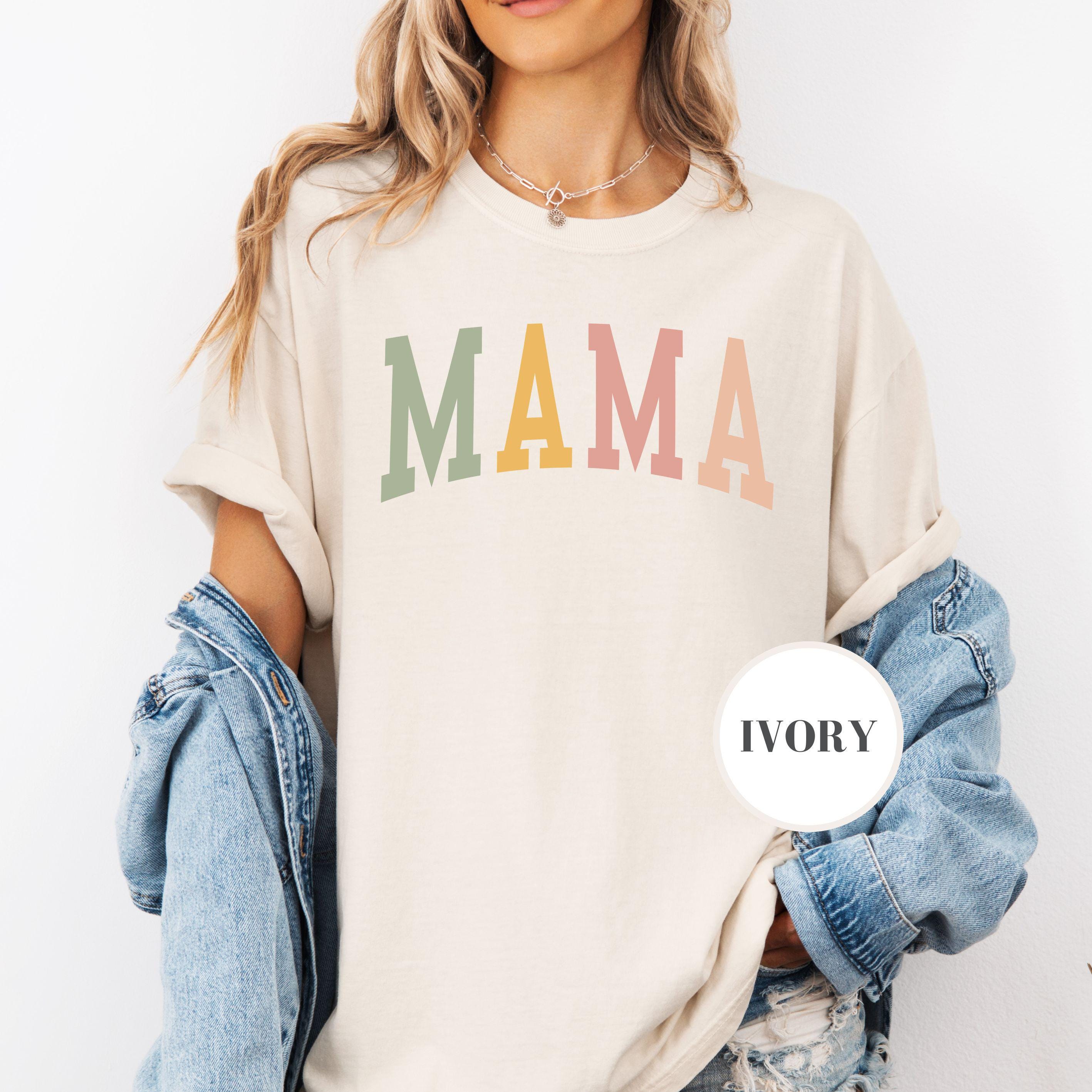 Mama Shirt, Retro Mom Shirt, Cute Comfort Colors Shirt, Mother's Day ...