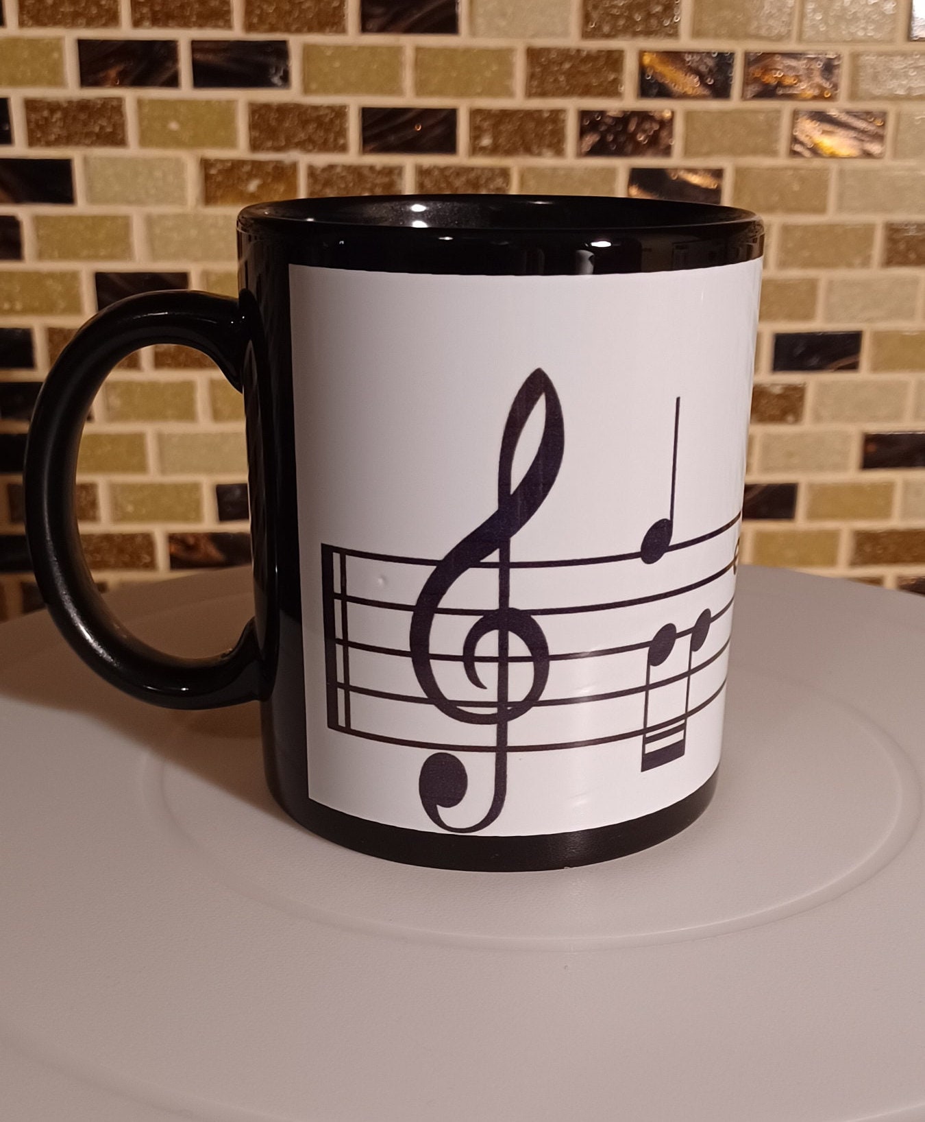 Ahm Music Note Mug