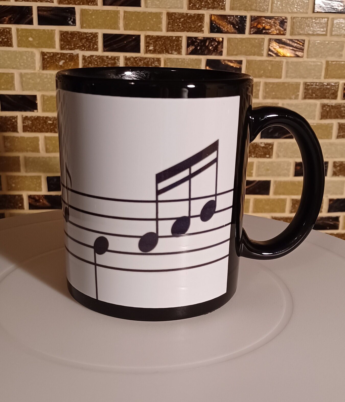 Ahm Music Note Mug