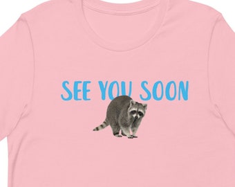 See You Soon Raccoon - Etsy
