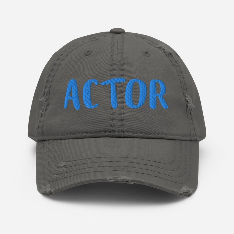 Actor Hat, Actor Printed on Hat , Distressed Actor Hat, Gift for Actor ...