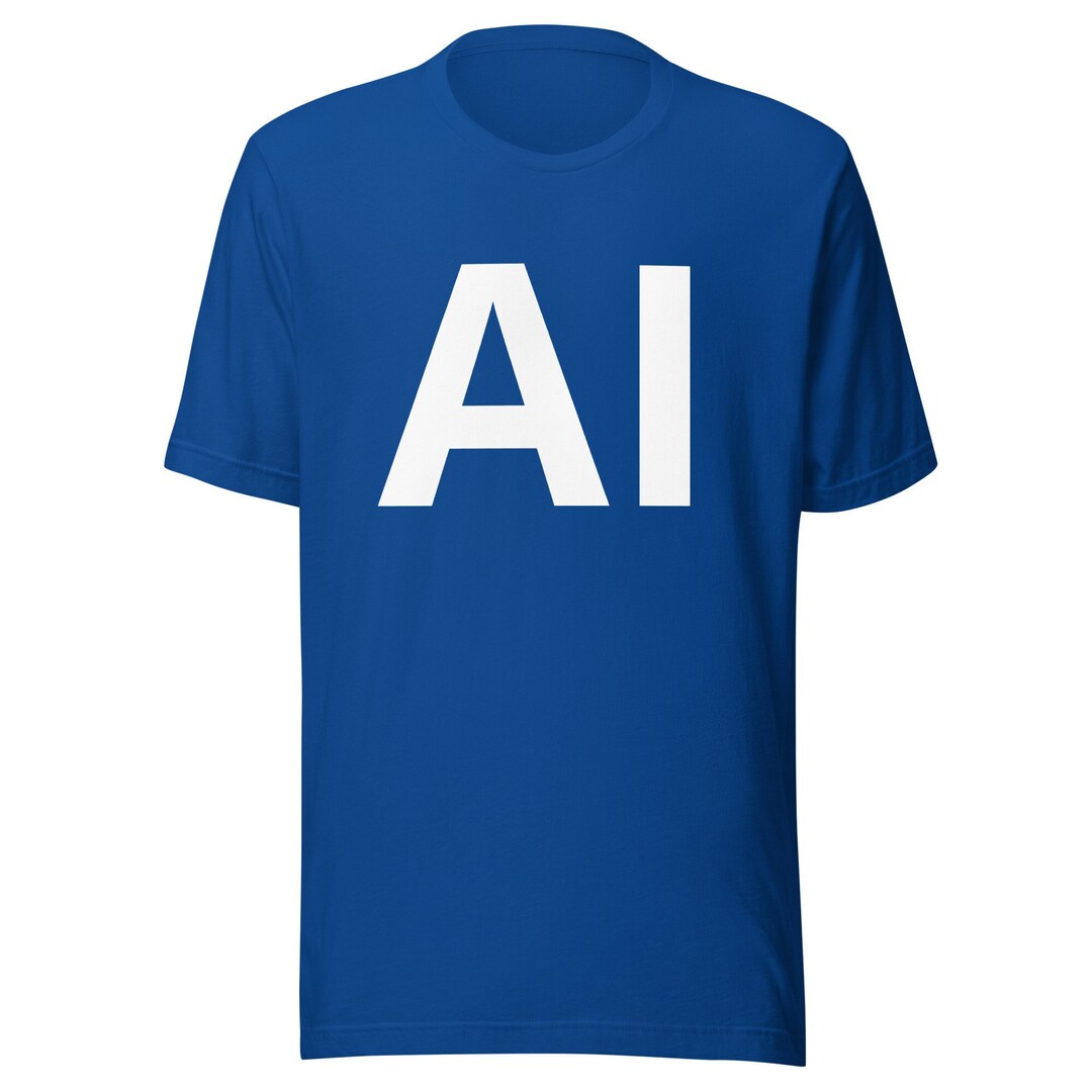 AI T-shirt , Artificial Intelligence Tshirt, Gift for Programmer, Gift ...