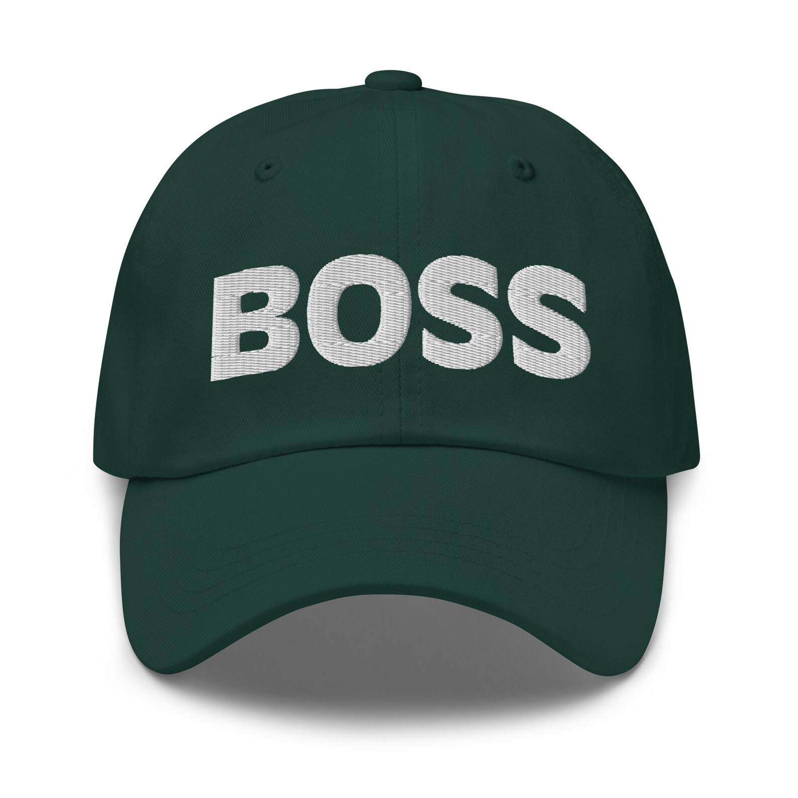 Boss Dad Hat , Simply Stated Hat That Says Boss. Who's in Charge ...