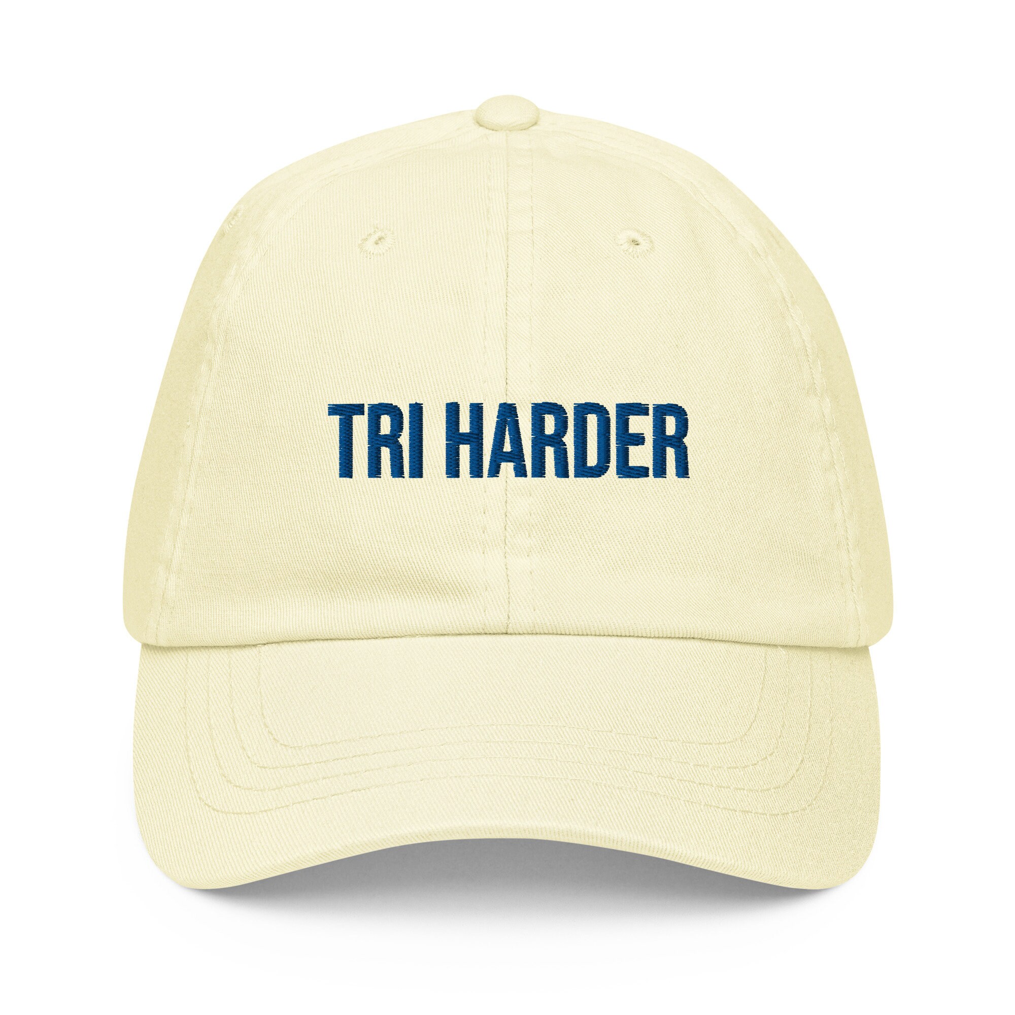 Tri Harder Triathlon Pastel Hat , Triathlon Hat . Gift for Triathlon ...