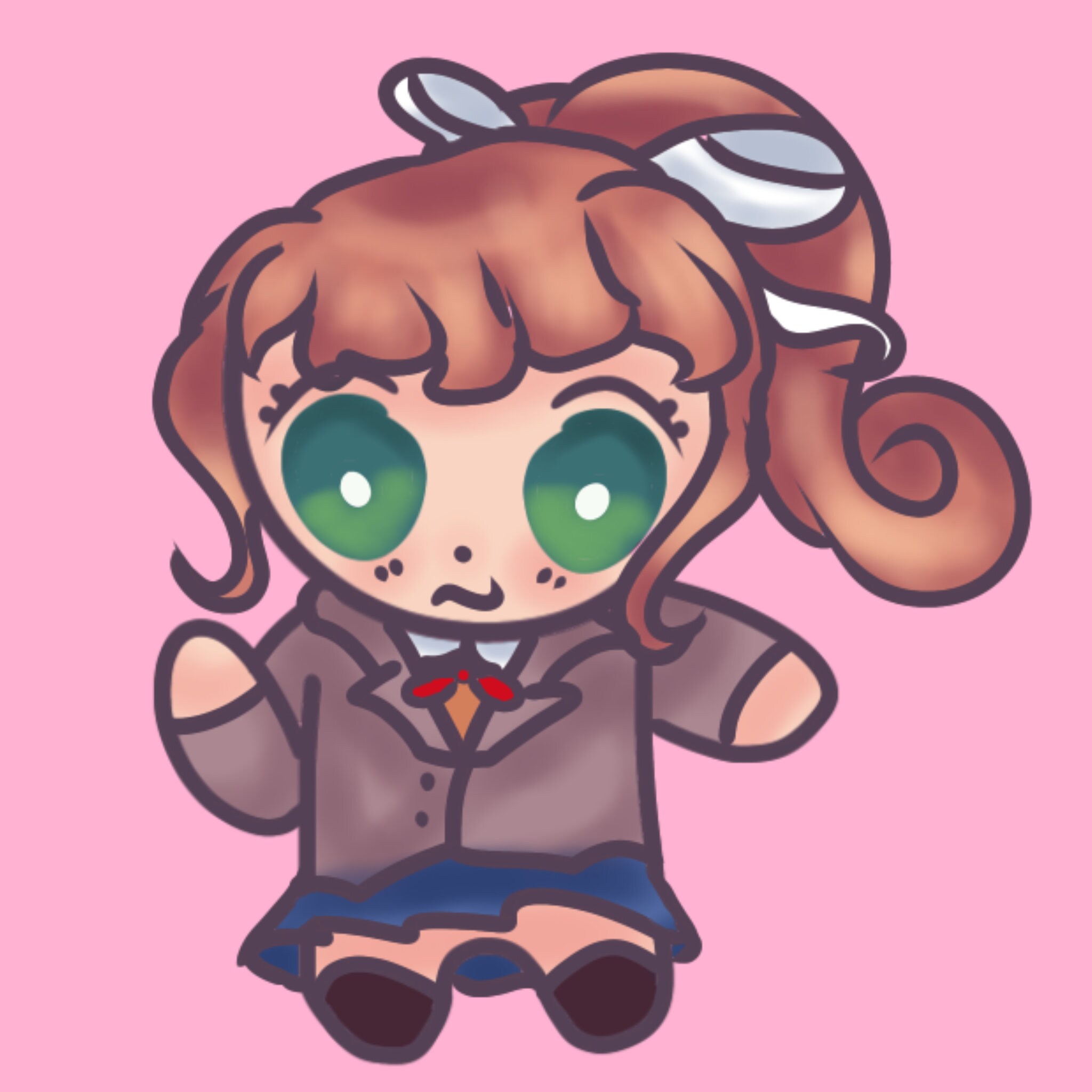 Doki Doki Literature Club Mini Sticker Sheet! Cute Characters You'll ...