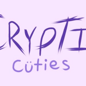 Cryptid Cuties Mini Sticker Sheet! Classic Cryptids Made Cute!! - Etsy