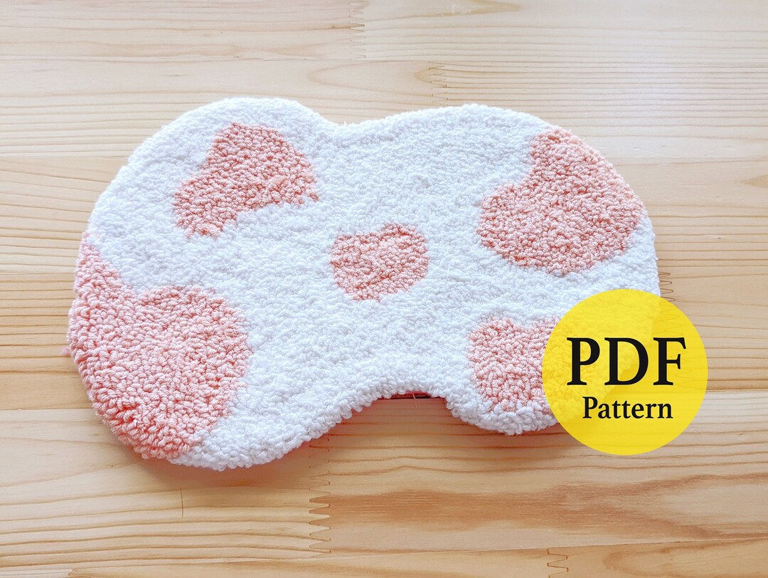 Punch Needle Pattern PDF Pattern Punch Needling Pot Rug - Etsy
