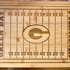 Handmade Custom Football Team Cutting Board | Charcuterie Board ...