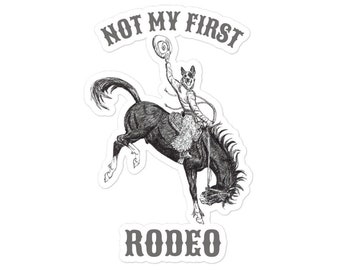 My First Rodeo Stickers - Etsy