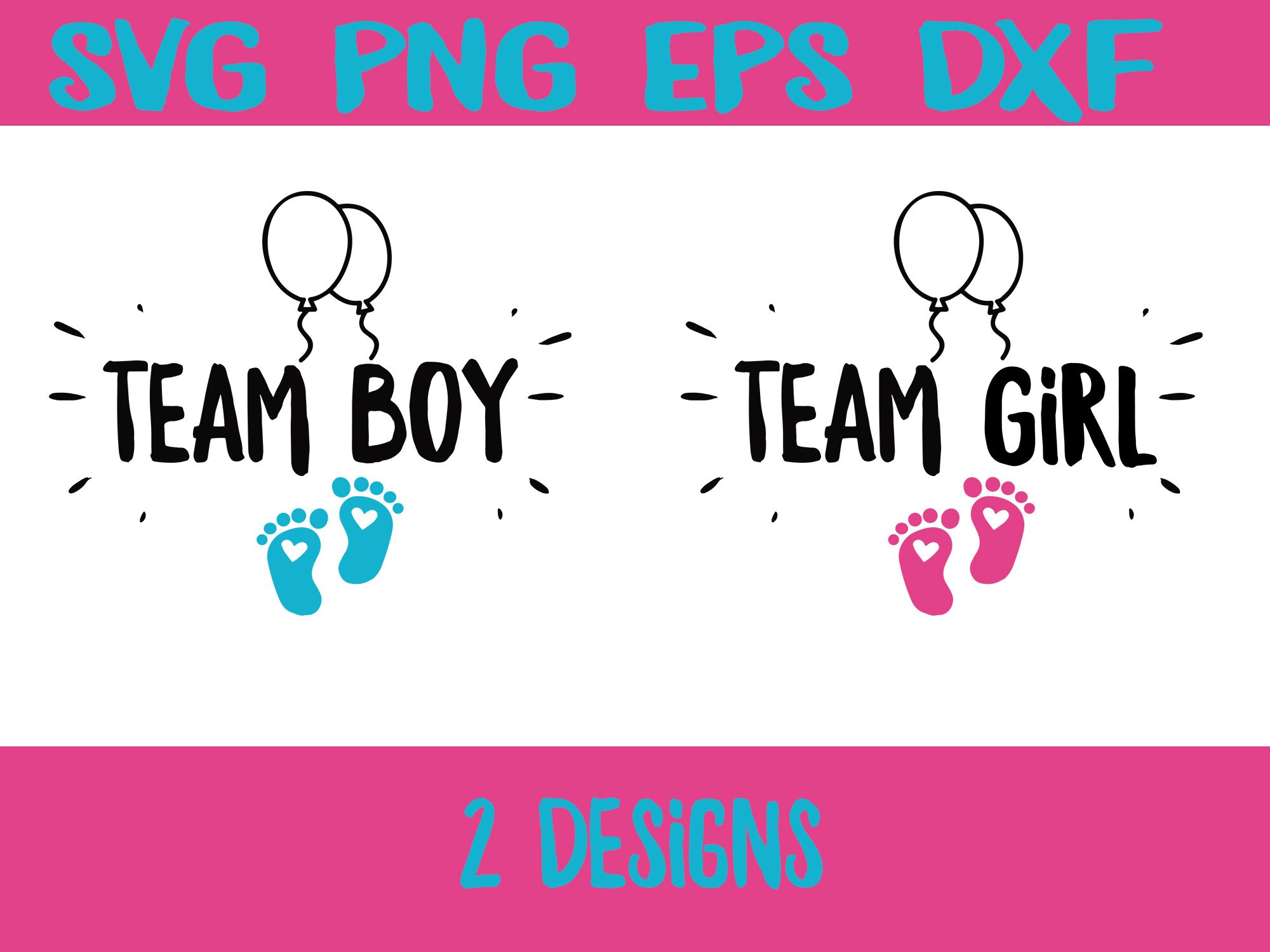 Team Boy Png Svg Eps Team Girl Png Svg Eps - Etsy
