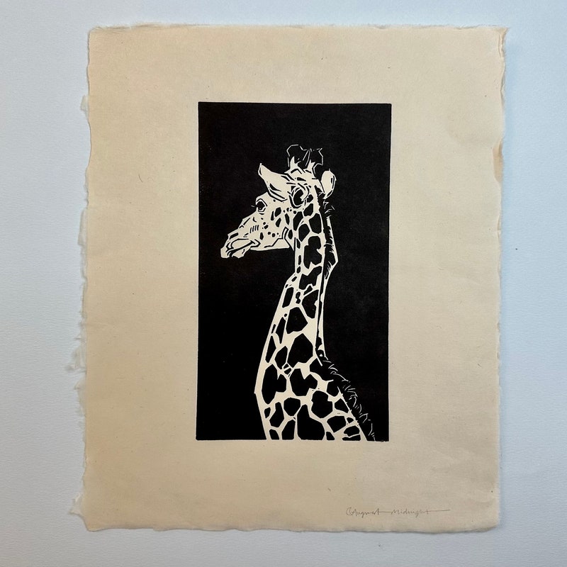 Giraffe Original Art - Etsy