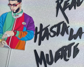 Anuel AA Cake Topper - Etsy