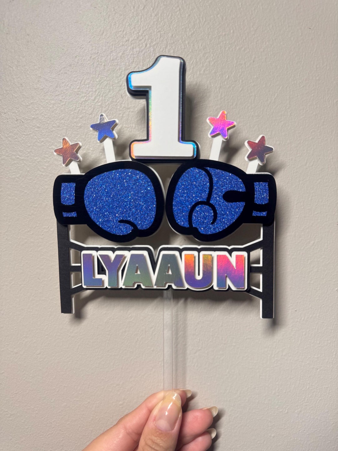 Boxing Cake Topper L Boxing Gloves L Boxer Cake Boxing Ring - Etsy