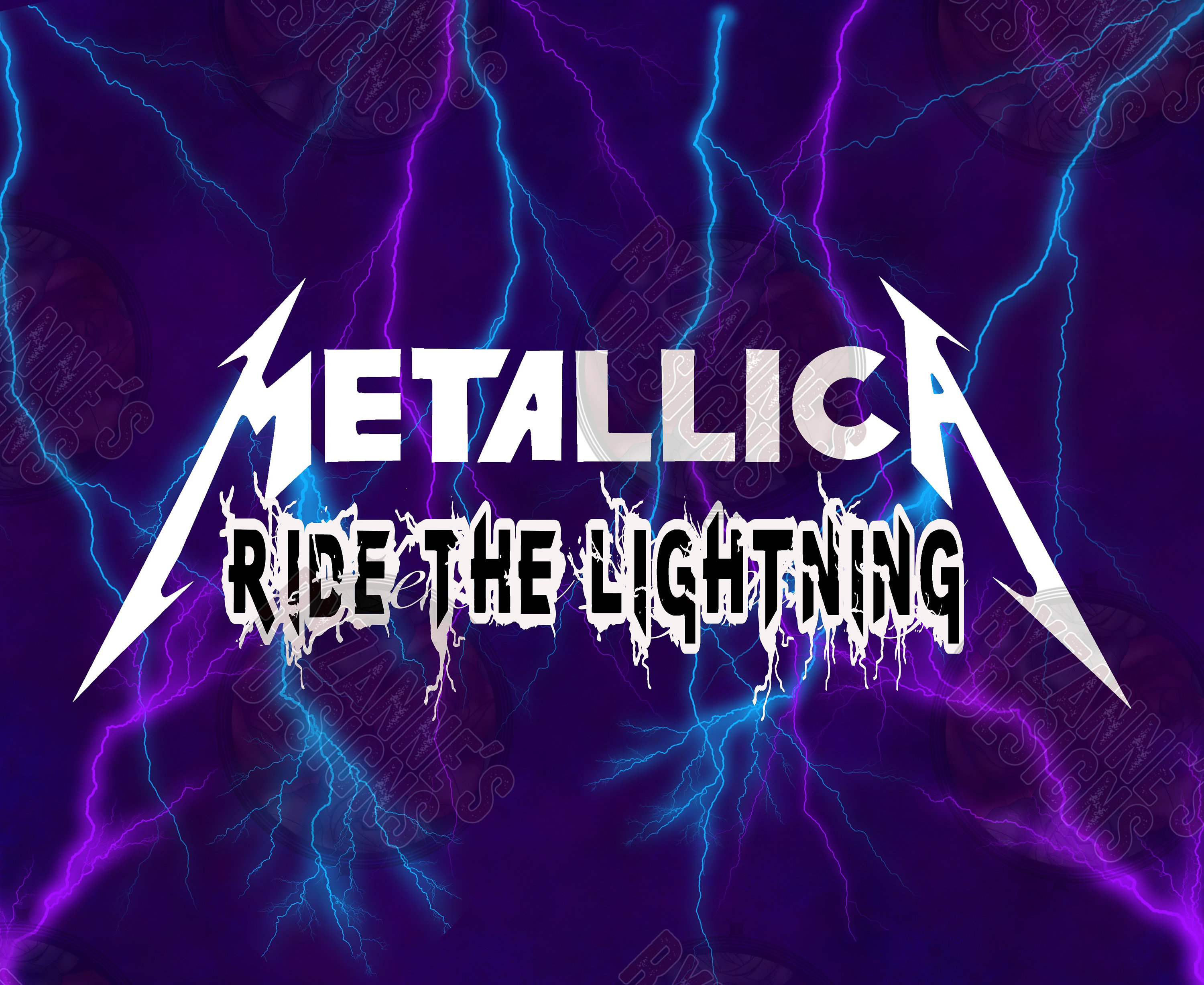 Metallica Logo Ride The Lightning