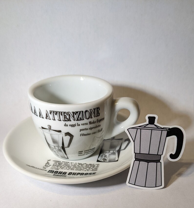 Moka Pot Coffee Vinyl Sticker - Etsy