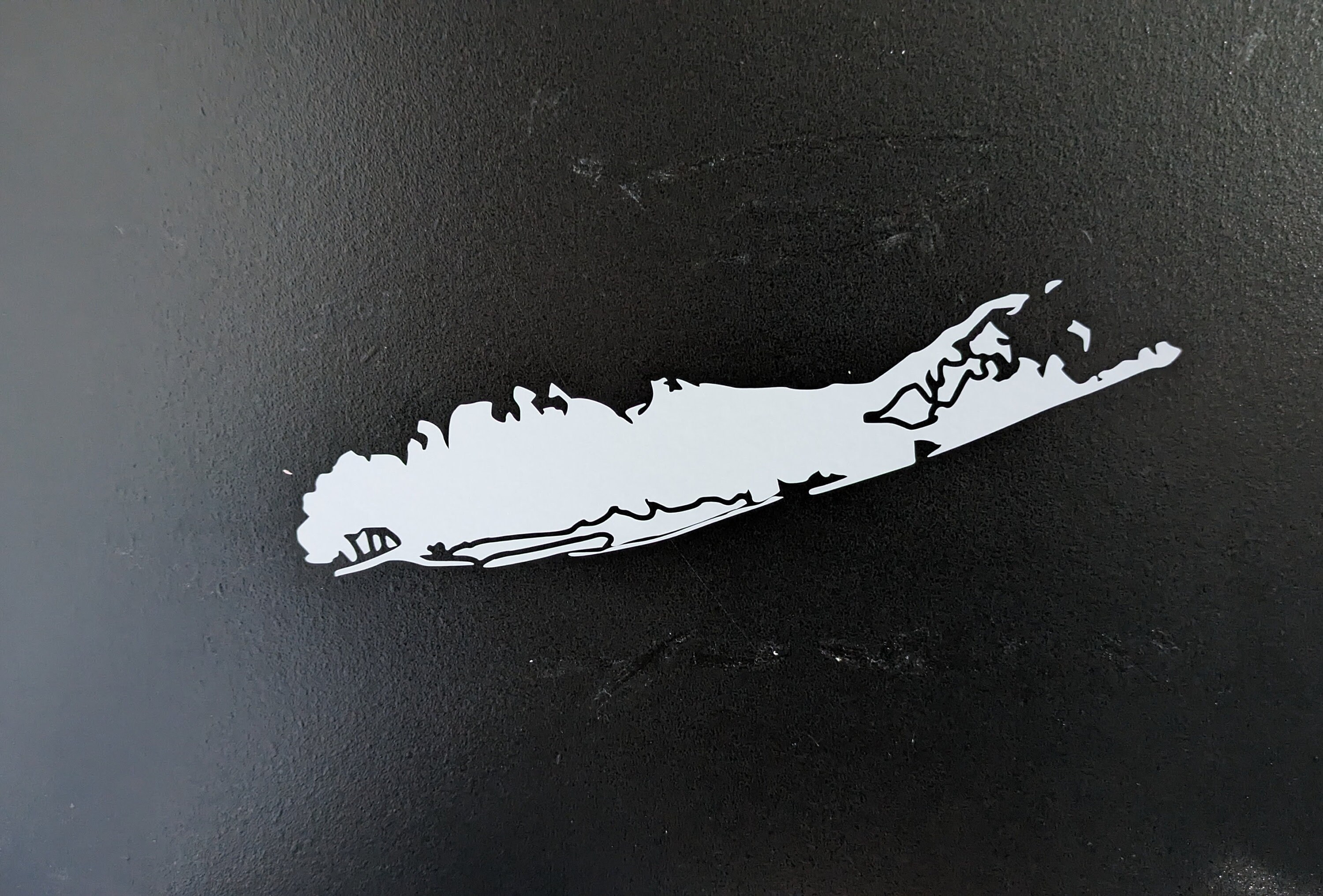 Long Island Outline Vinyl Decal - Etsy