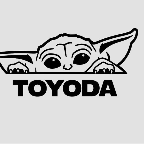 Toyoda Car Decal - Etsy