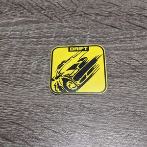 Drift Sign Vinyl Sticker - Etsy