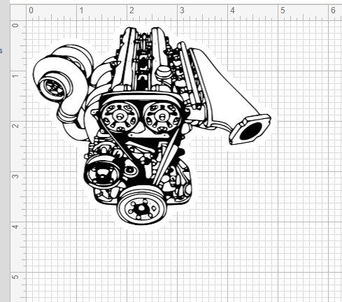 2jz Engine Personalized Vinyl Sticker - Etsy