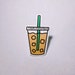 Iced Coffee Vinyl Sticker - Etsy