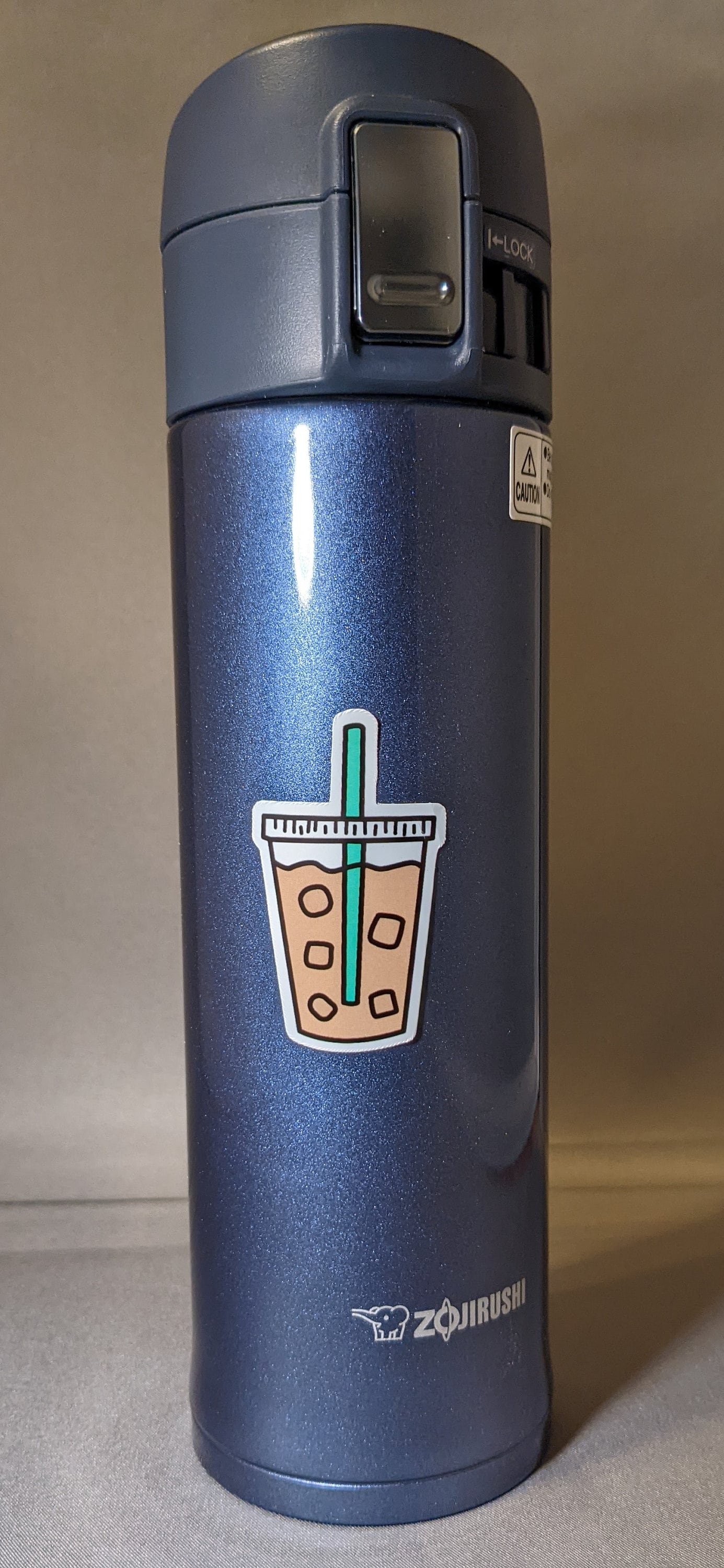 Iced Coffee Vinyl Sticker - Etsy