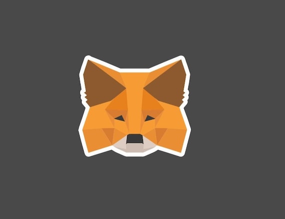 Metamask Fox Vinyl Sticker - Etsy