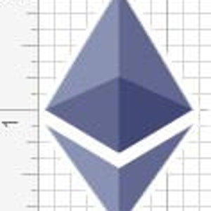 Ethereum Vinyl Sticker - Etsy