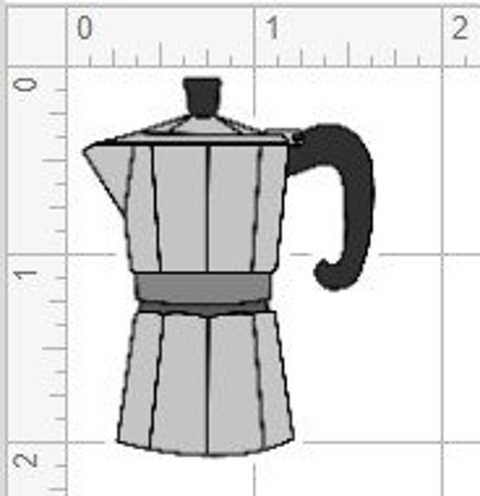 Moka Pot Coffee Vinyl Sticker - Etsy