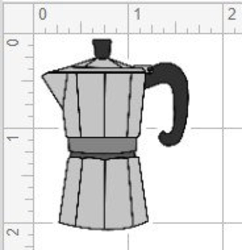 Moka Pot Coffee Vinyl Sticker - Etsy