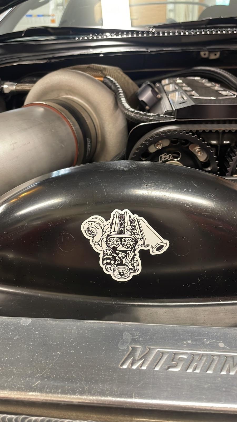 2jz Engine Personalized Vinyl Sticker - Etsy