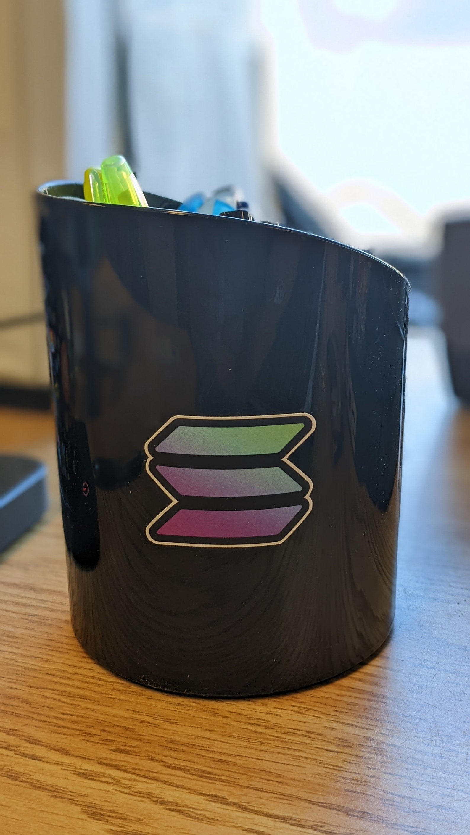 Solana Crypto Vinyl Sticker - Etsy