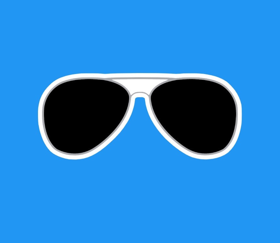 Ray Ban Logo Sticker