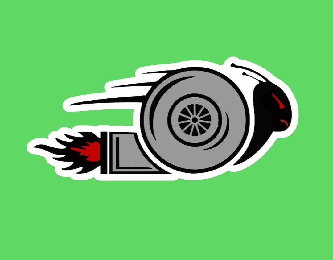 Snail Turbo Vinyl Sticker - Etsy