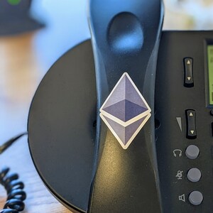 Ethereum Vinyl Sticker - Etsy