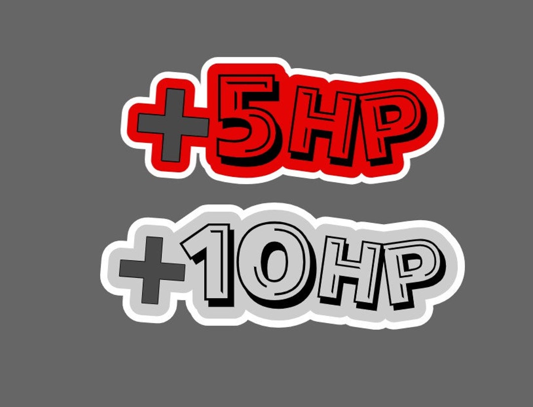 Extra Horsepower Vinyl Sticker - Etsy