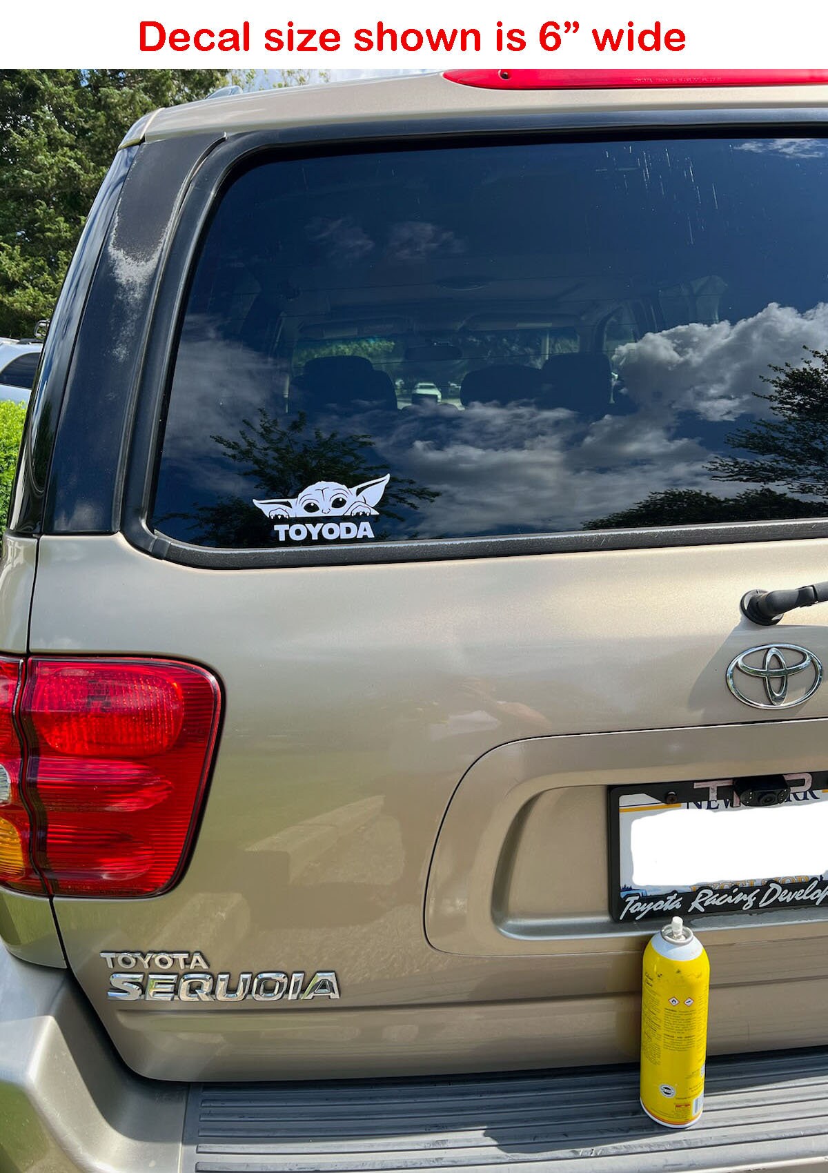 TOYODA Yoda Toyota Car Window Decal - Etsy