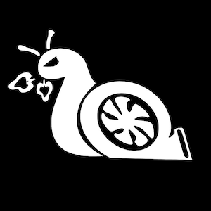 Turbo Snail Vinyl Car Decal - Etsy