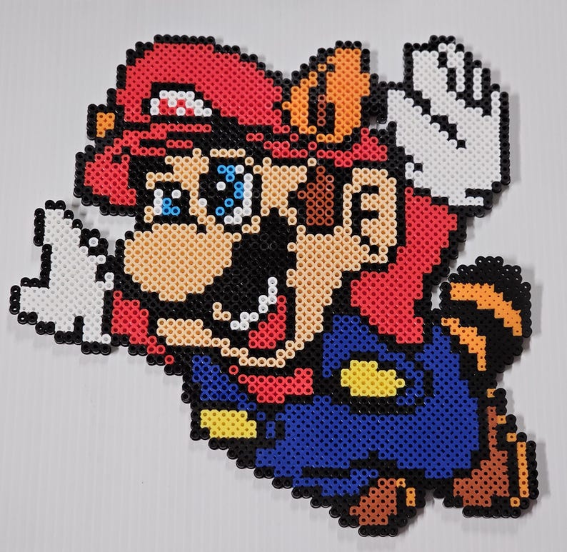 Super Mario Bros, Perler Beads Art - Etsy
