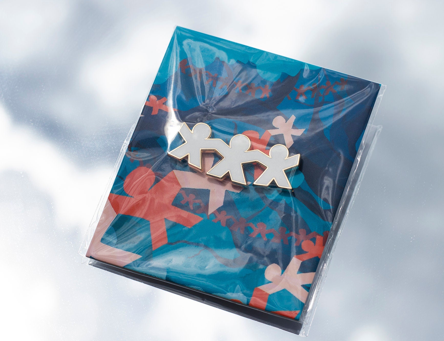 Paper Doll, Hard Enamel Pin Friendship Lapel Pin - Etsy