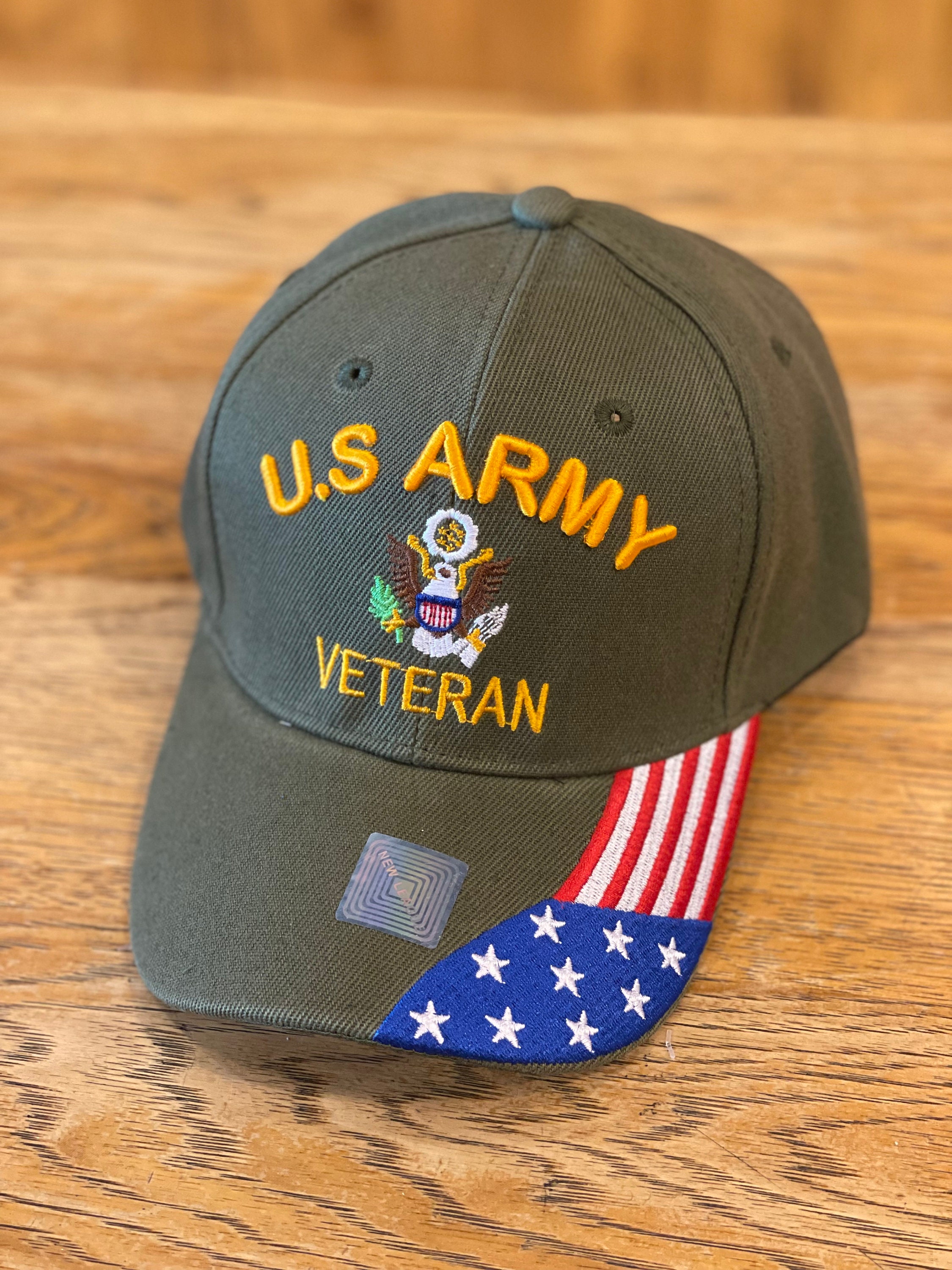 US Army Veteran Embroidered Hat, Army Hat, Military Tribute Hat, Gift ...