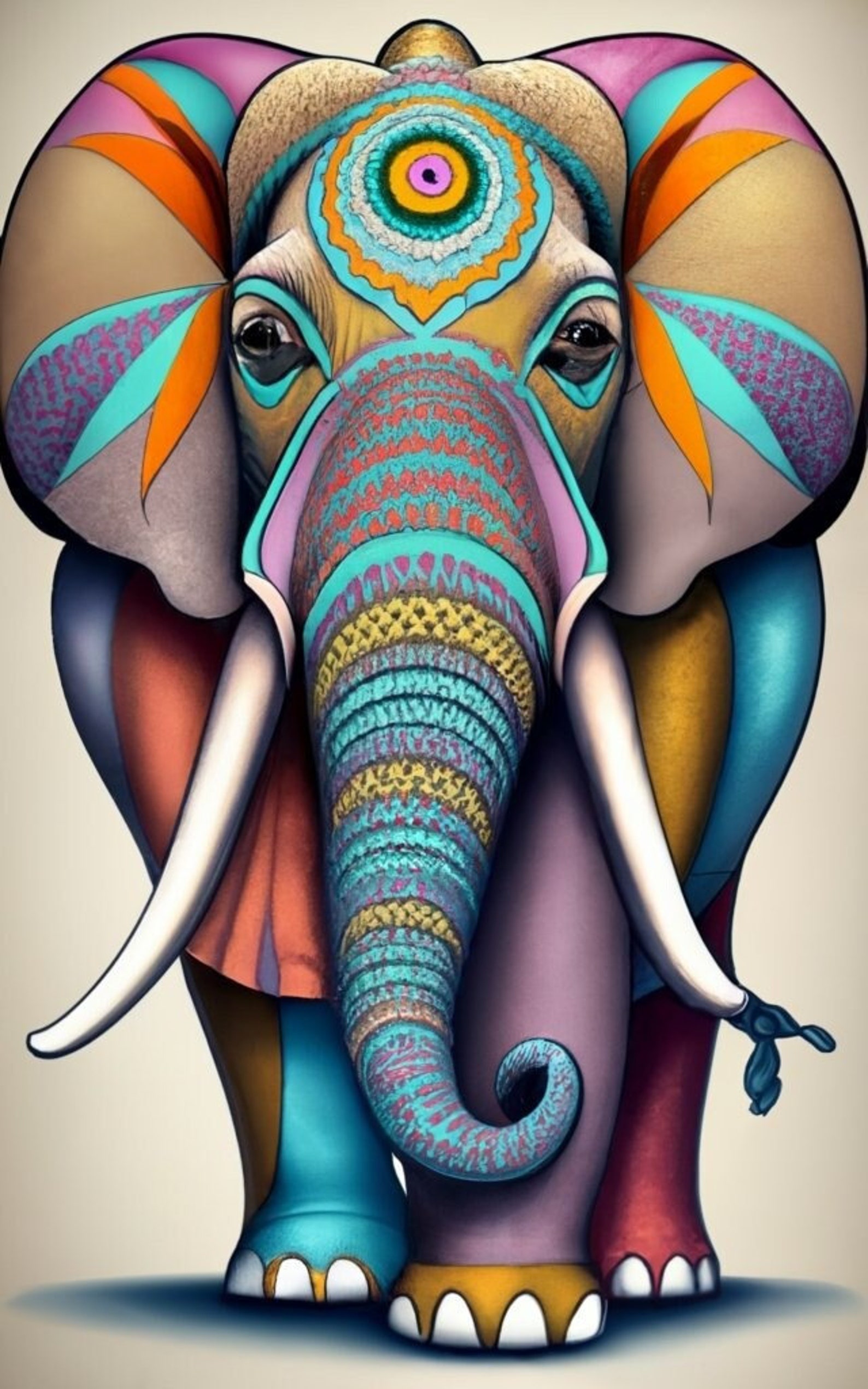 Elephant Poster - Etsy