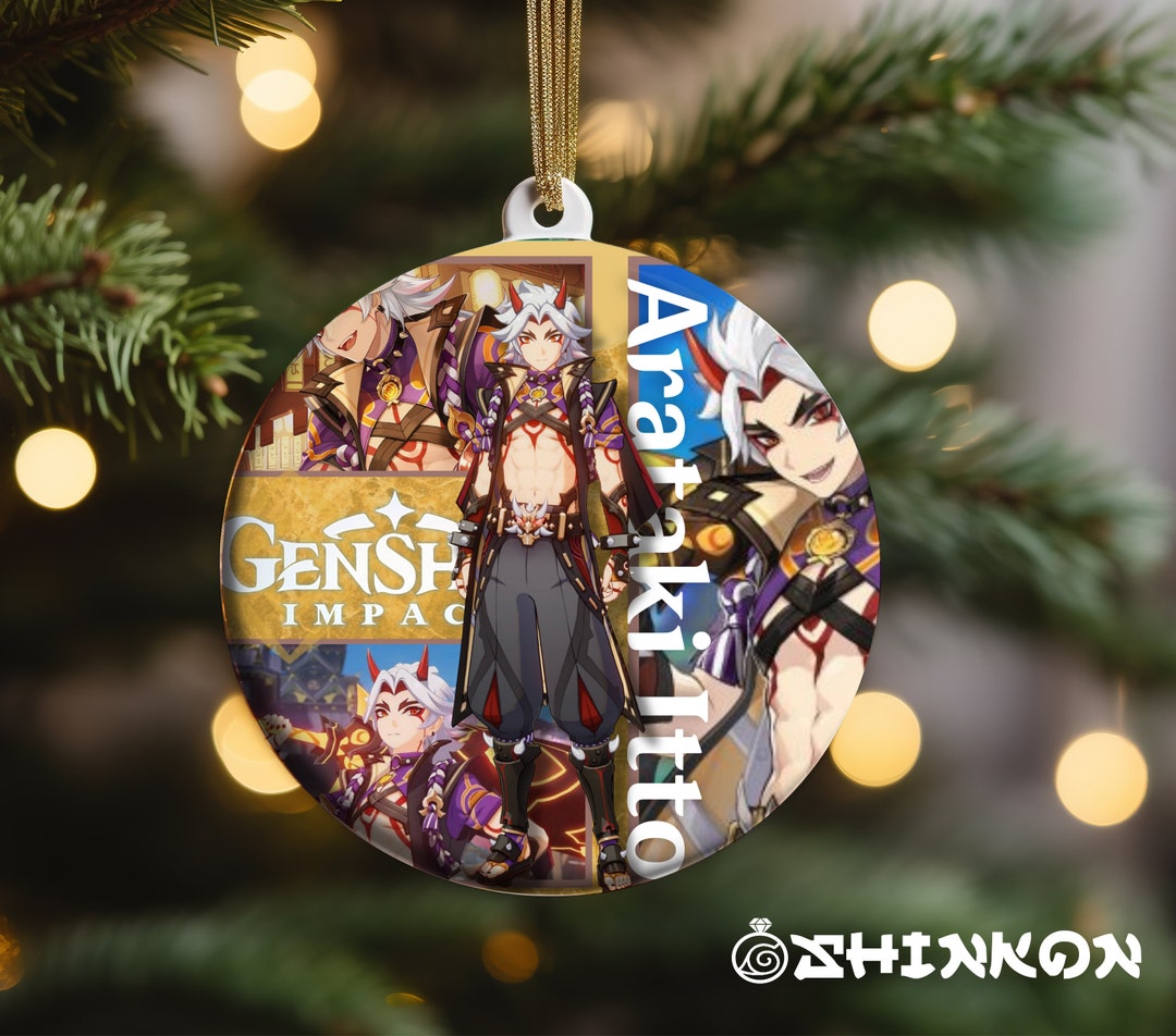 Anime Christmas Ornaments - Etsy