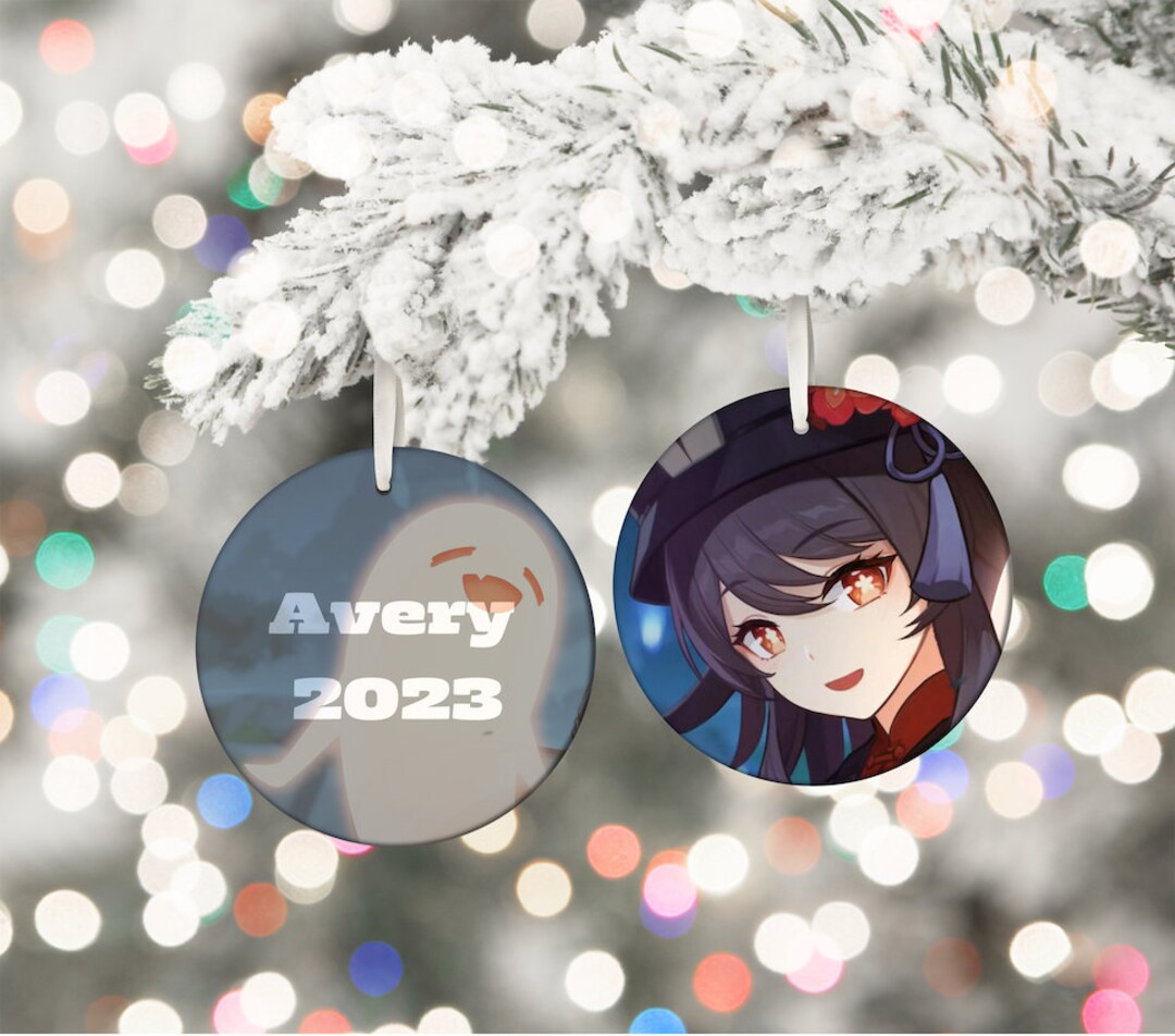 Anime Christmas Ornaments - Etsy