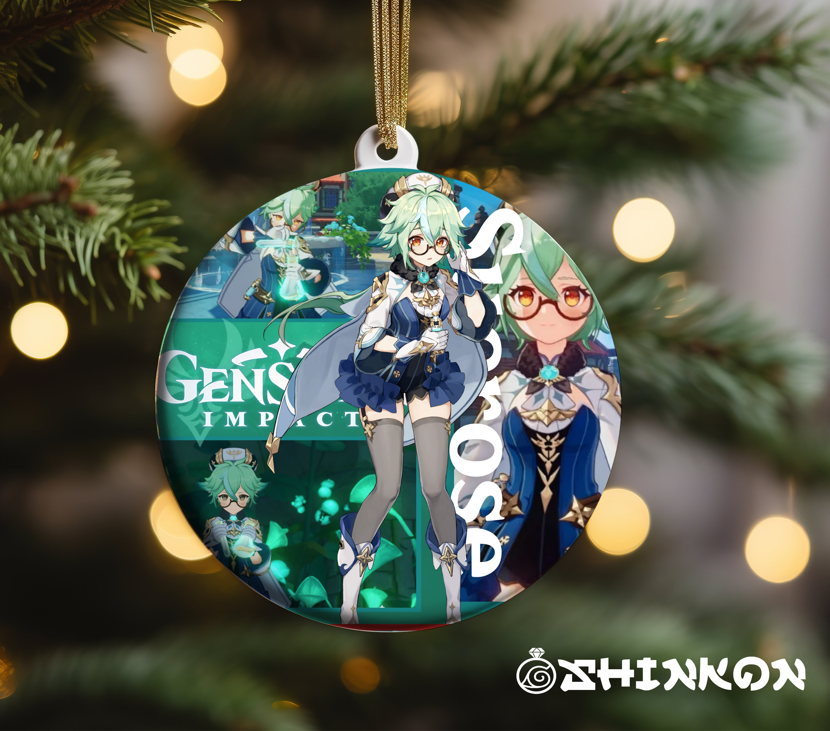 Anime Christmas Ornaments - Etsy