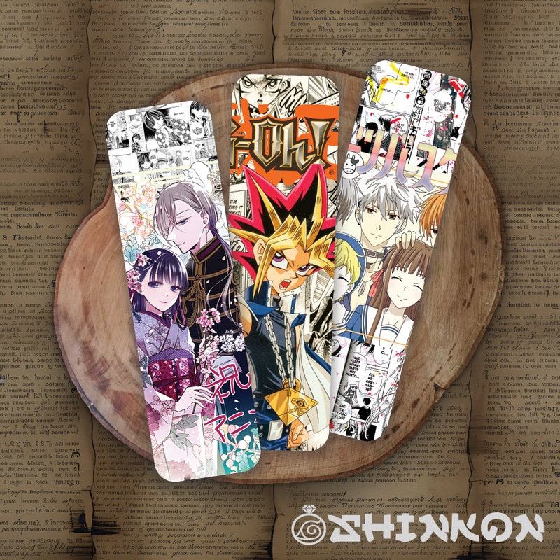 Anime Bookmark - Etsy